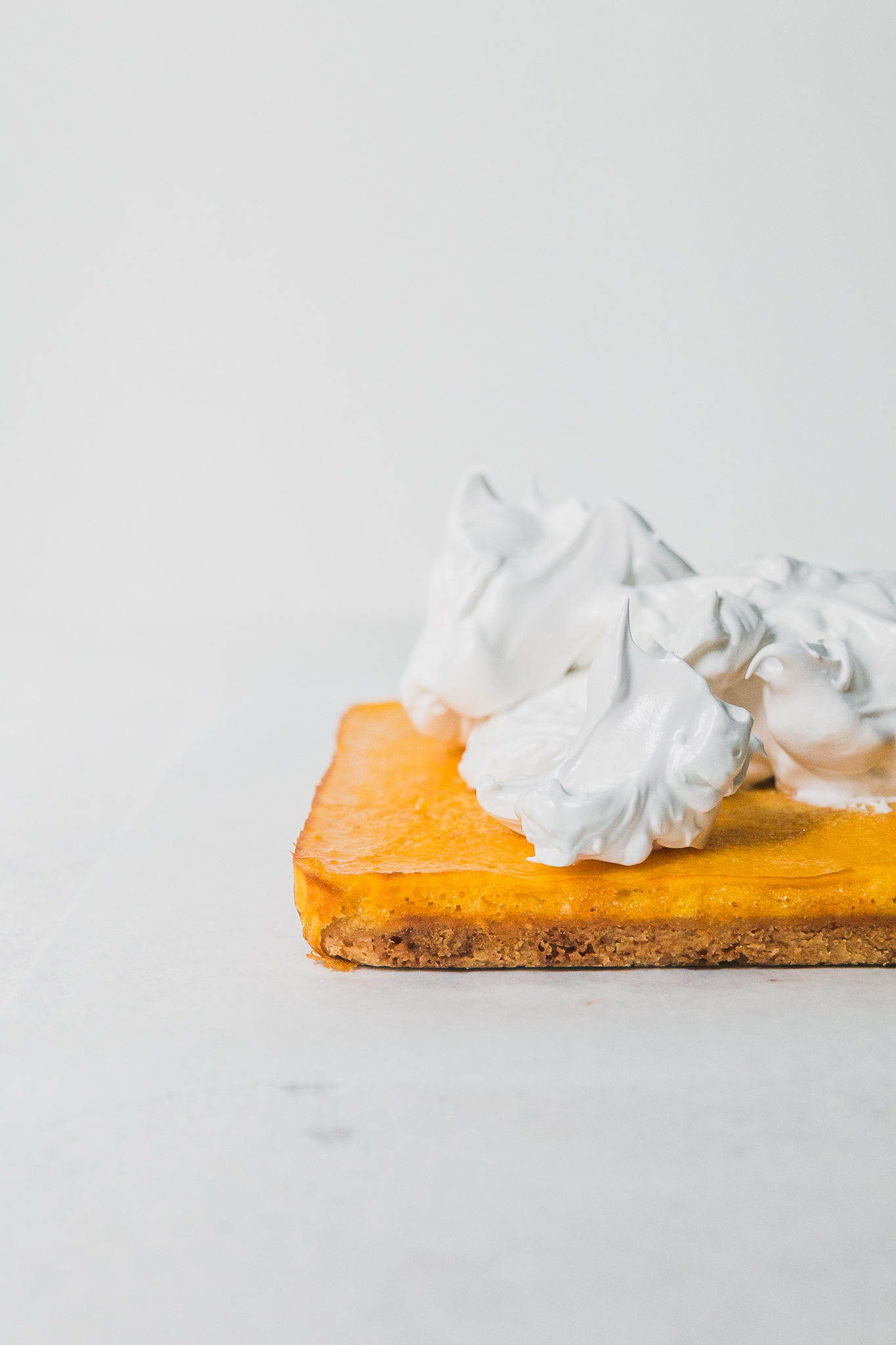 Brown Butter Passionfruit Meringue Bars | The Brick Kitchen